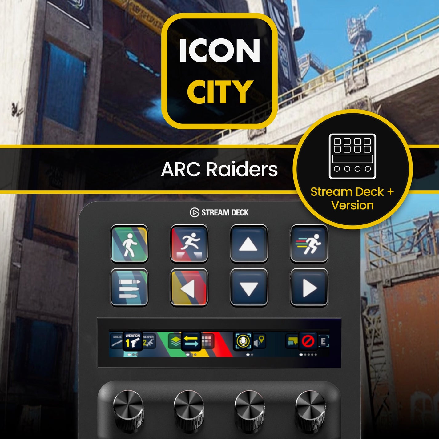Arc Raiders - 37 Icons and Profiles for Elgato Stream Deck - iConCity.com