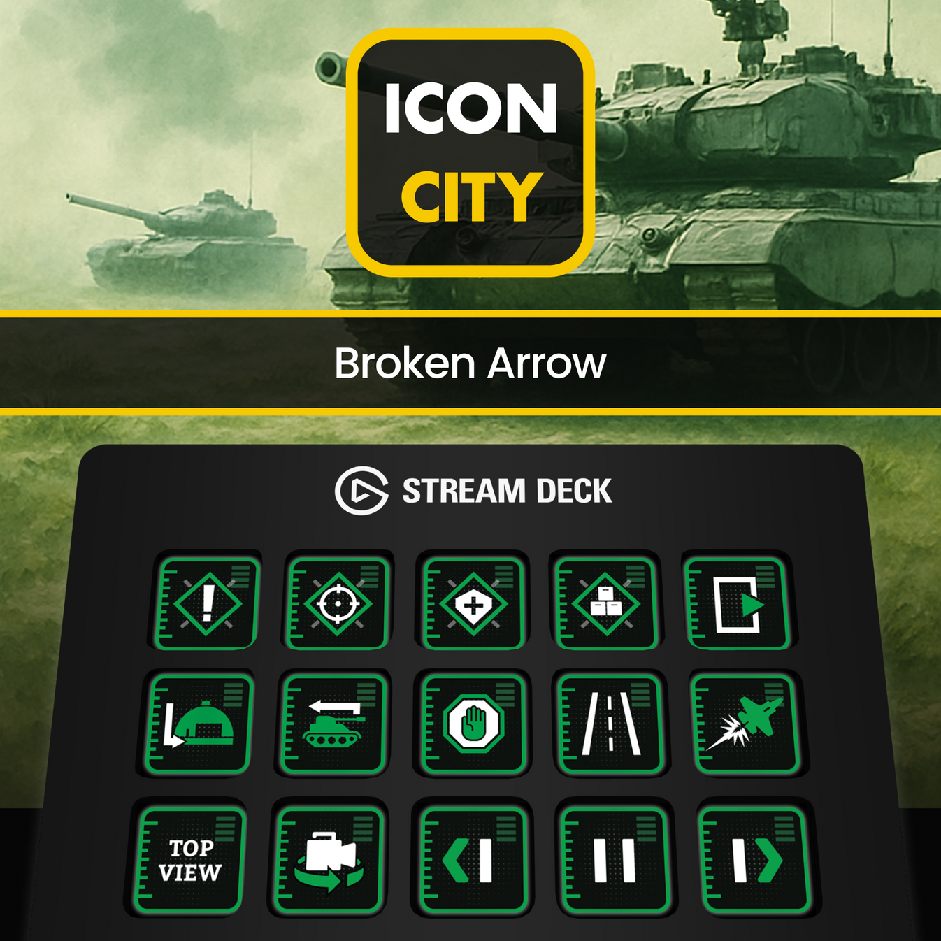 Broken Arrow - 40 Icons & Profiles for Elgato Stream Deck – iConCity.com