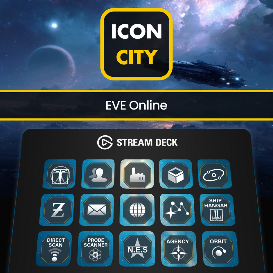 Icon Packs for Elgato Stream Deck – iConCity.com