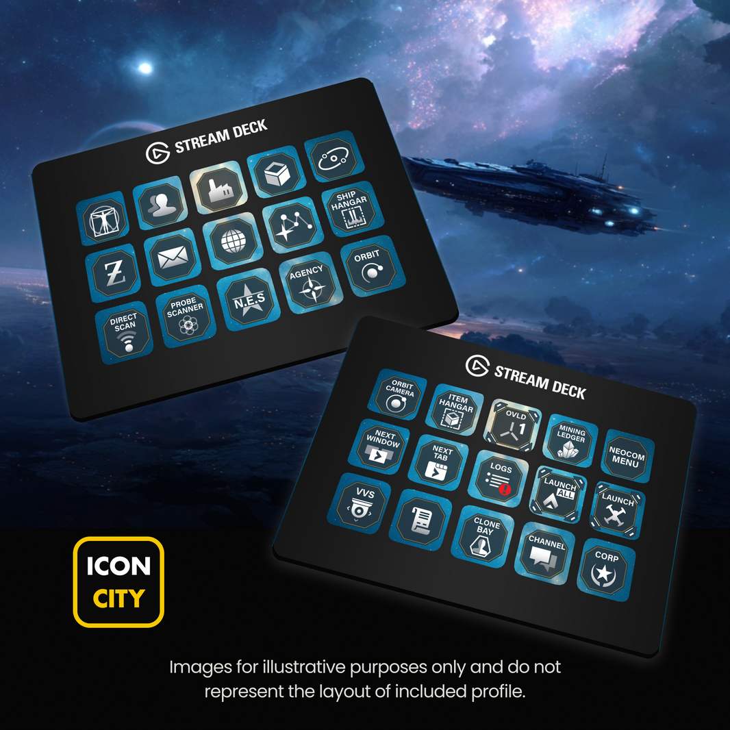 Icon Packs for Elgato Stream Deck – iConCity.com