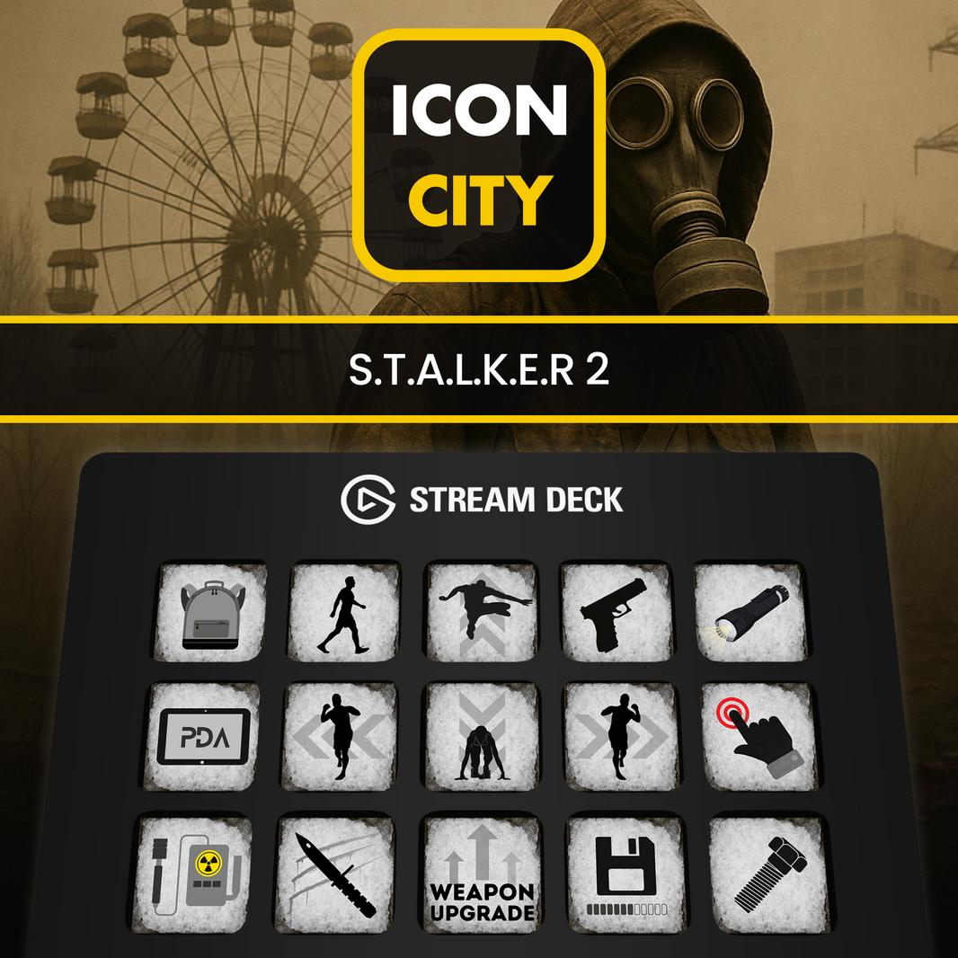 Icon Packs for Elgato Stream Deck – iConCity.com
