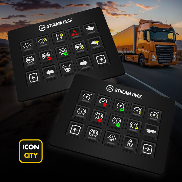 Euro Truck Simulator 2: Version 2 - 170 Icons for Elgato Stream Deck ...