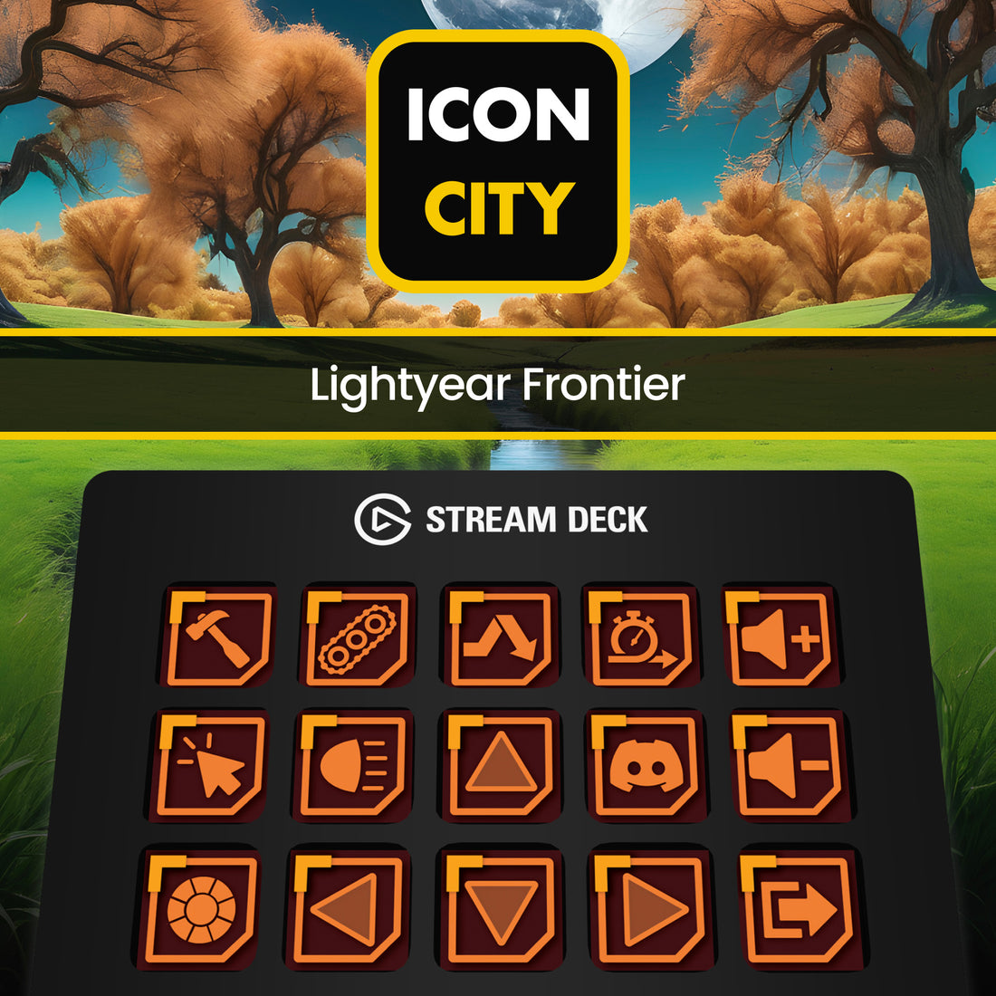 Lightyear Frontier - 40 Icons for Elgato Stream Deck – iConCity.com