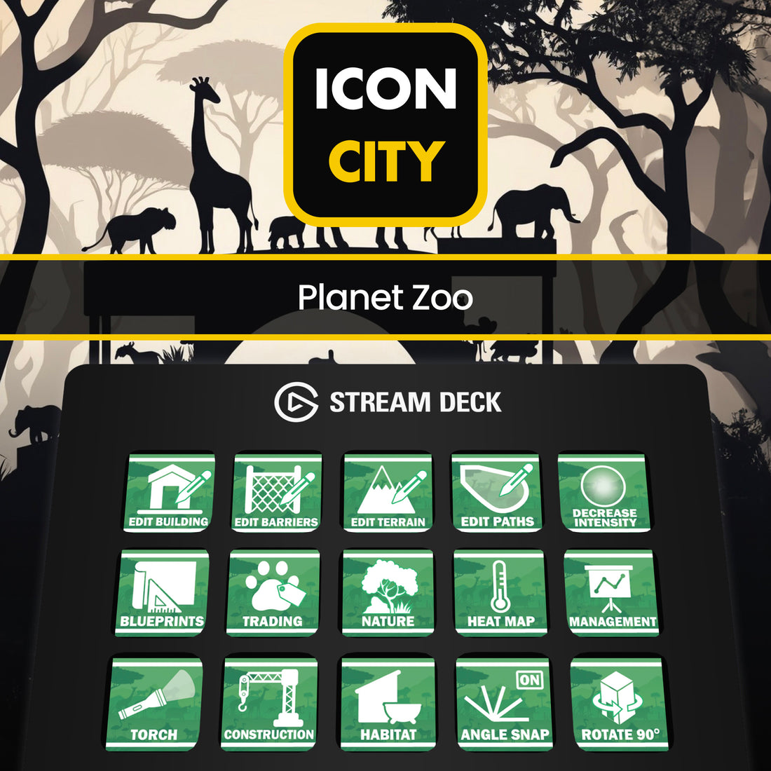 Planet Zoo - 86 Icons for Elgato Stream Deck – iConCity.com