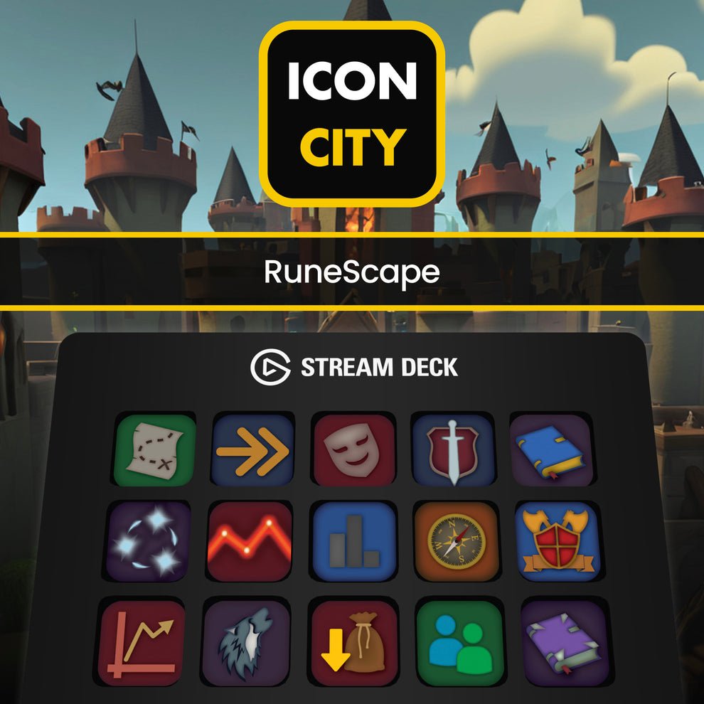 RuneScape - 72 Icons for Elgato Stream Deck – iConCity.com