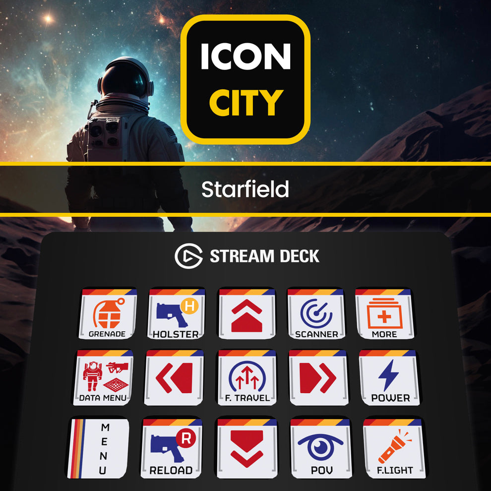 Starfield - 103 Icons for Elgato Stream Deck – iConCity.com